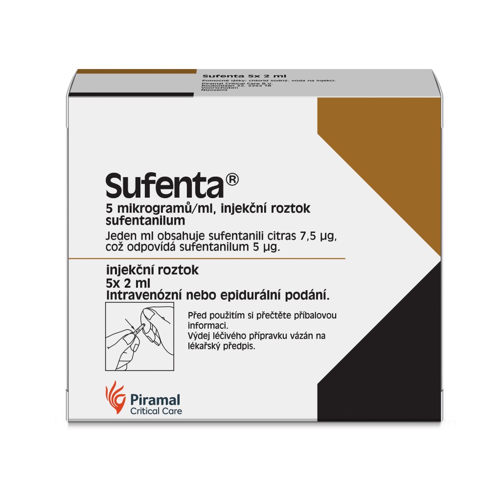 Sufenta 2 mL Czech Republic - Piramal Critical Care